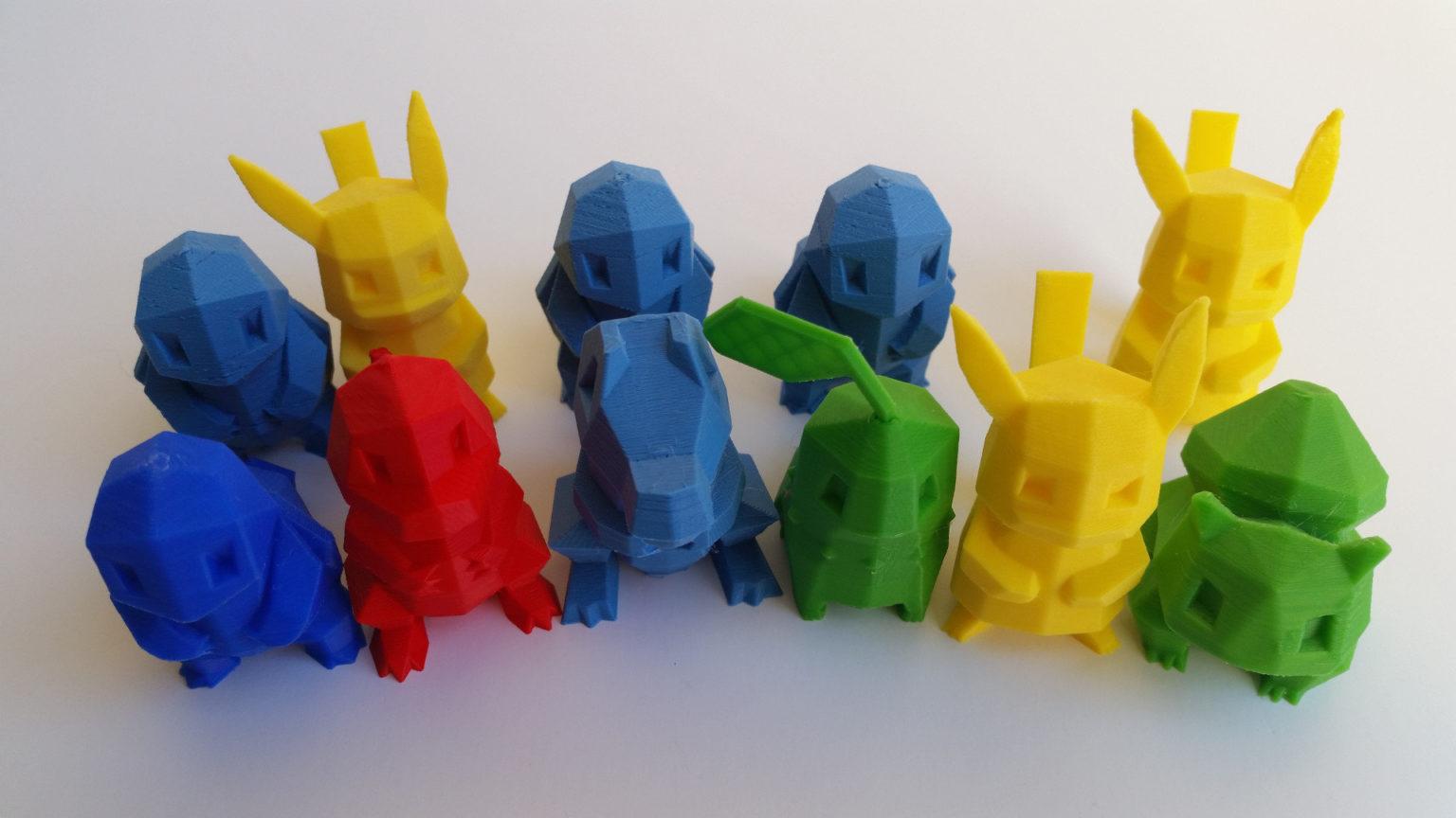 3D Printed Pokemon - Pikachu's Melted Ear Tips