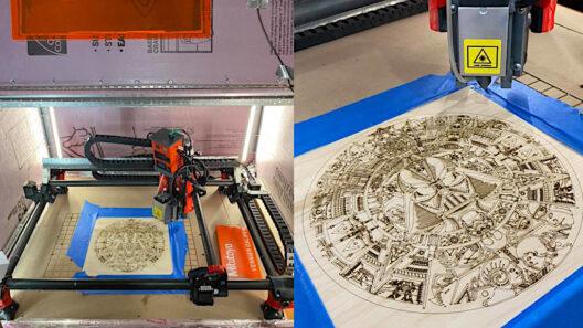 Laser Cutter and Engraver Toolhead for CNC and 3D Printer