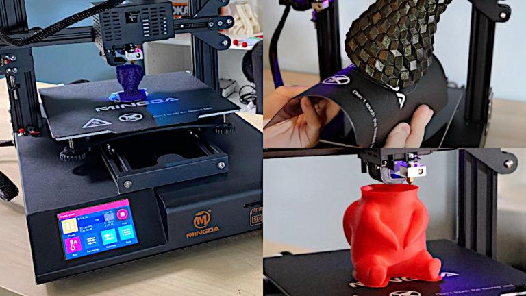 Mingda D2 3D Printer Review: 3D Printer Testing