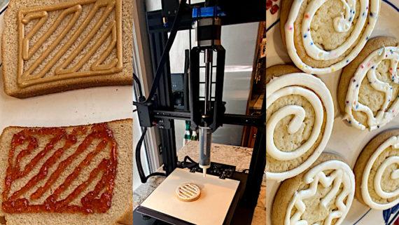 3D Printing Food with a $200 3D Printer - Paste Extruder Tool Head