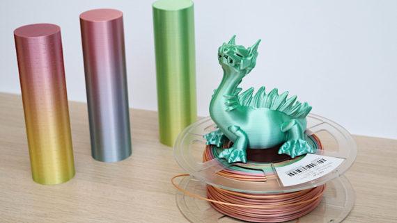 Color Changing Thermochromic Filament - Available Transitions