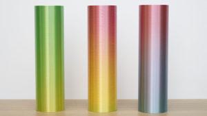 Rainbow Silk PLA Filament - 3D Printing with a Color Gradient