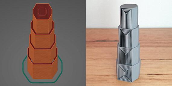 Infill Pattern Art - 3D Printing Without Walls