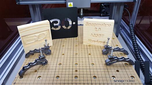 Upgraded Snapmaker 2.0 A350T Review: 3D Printer, Laser, CNC