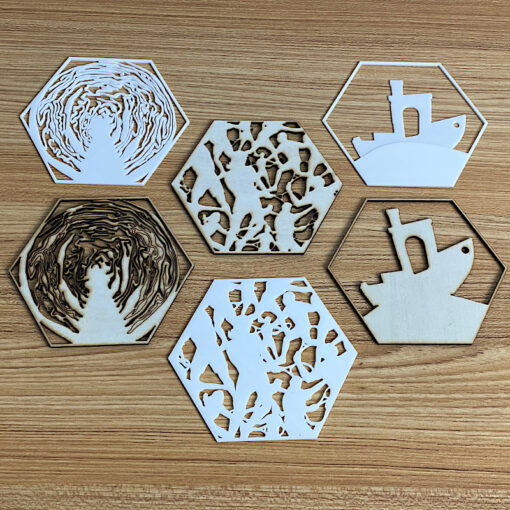 How to Design Hexagons for Laser Cutting