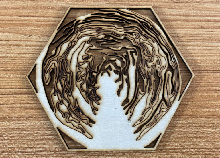 How to Design Hexagons for Laser Cutting