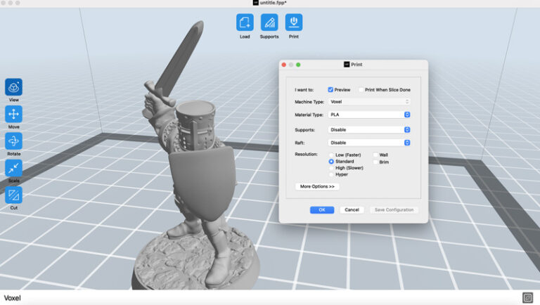 Monoprice Voxel Review - Fully Enclosed 3D Printer under $400