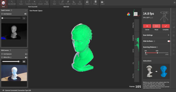 Revopoint Inspire 3D Scanner Review: Low-Cost 3D Scanning
