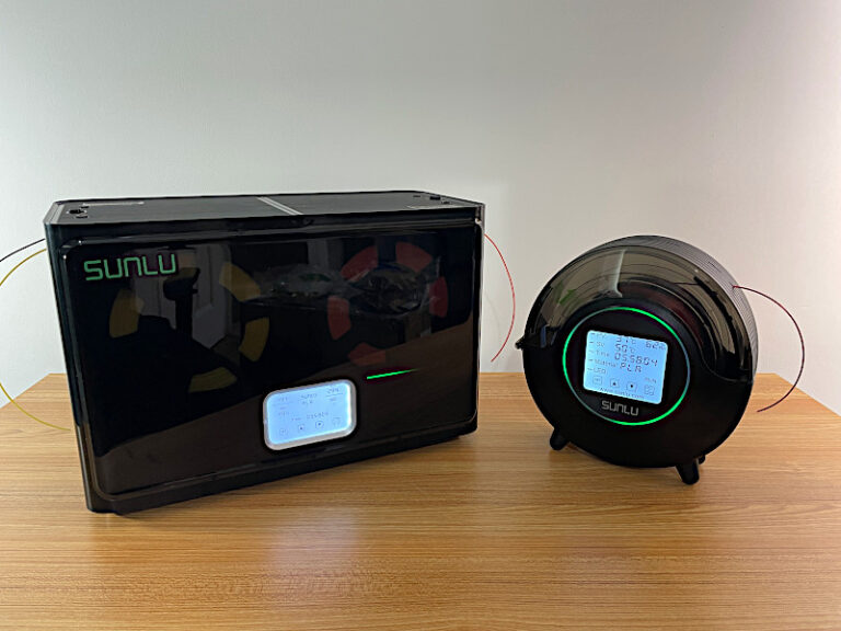 SUNLU FilaDryer S4 Review: 4 Spools Filament Dryer