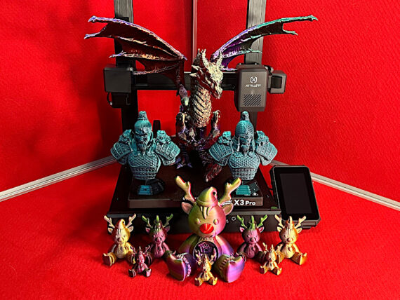 Artillery Sidewinder X3 PRO Review - 3D Printer Testing