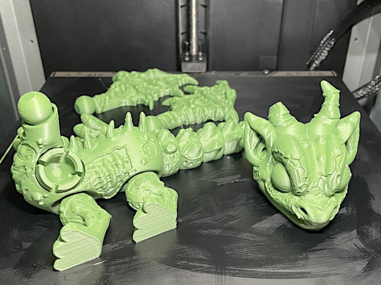 The Best Articulated Dragon Models - Flexible Print in Place for 3D ...