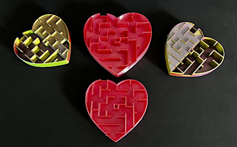 Valentine's Day 3D Print Ideas and Gifts: Decorative and Functional