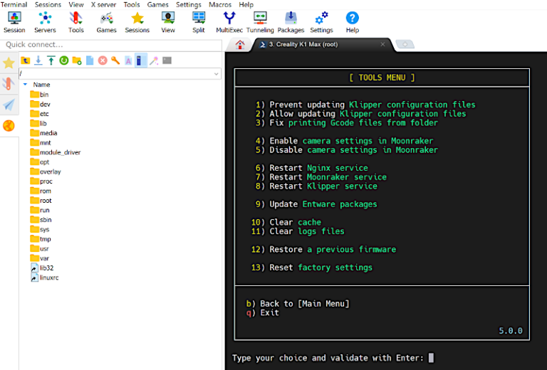 How to Root 3D Printer: Creality K1, K1 Max, K1C as an Example