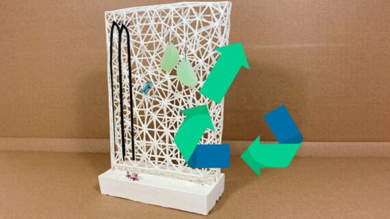 Upcycling 3D Printing Waste in Artistic and Practical Ways